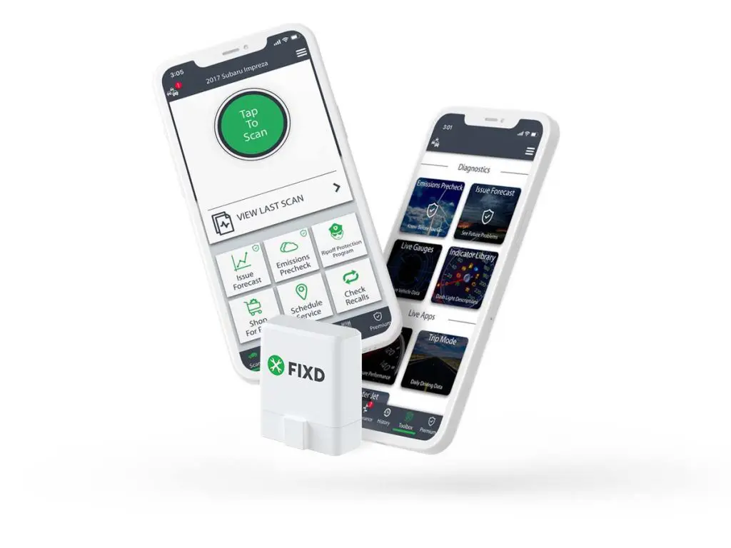 FIXD Sensor + Premium Free 14-Day Trial - FIXD