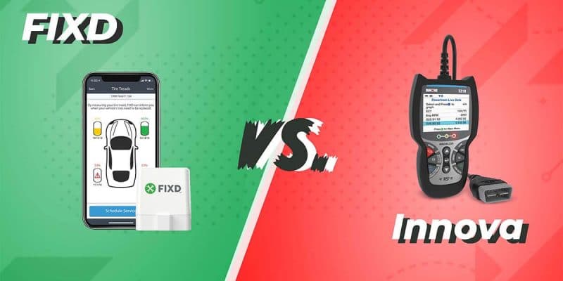FIXD vs. Innova CarScan Pro 5210 - FIXD Best OBD2 Scanner